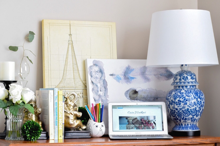 How-To-Style-A-Global-Eclectic-Desk – Casa Watkins Living