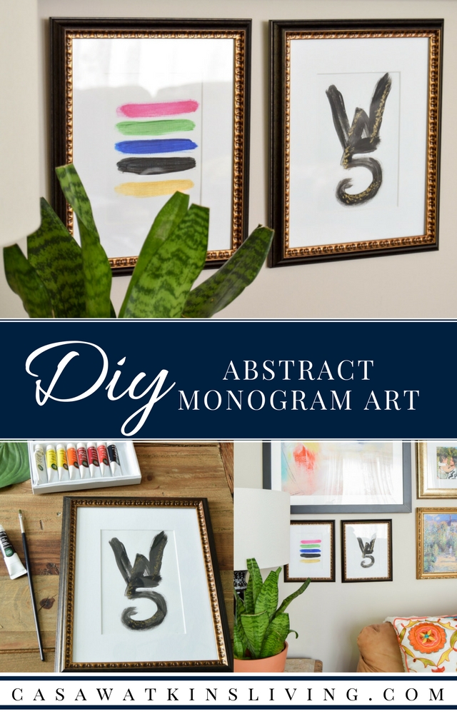 DIY-abstract-monogram-art (1) – Casa Watkins Living