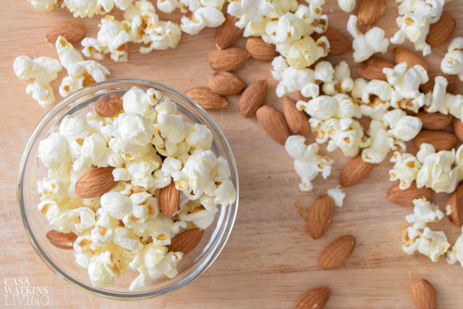 Popcorn with Almonds Snack - Casa Watkins Living