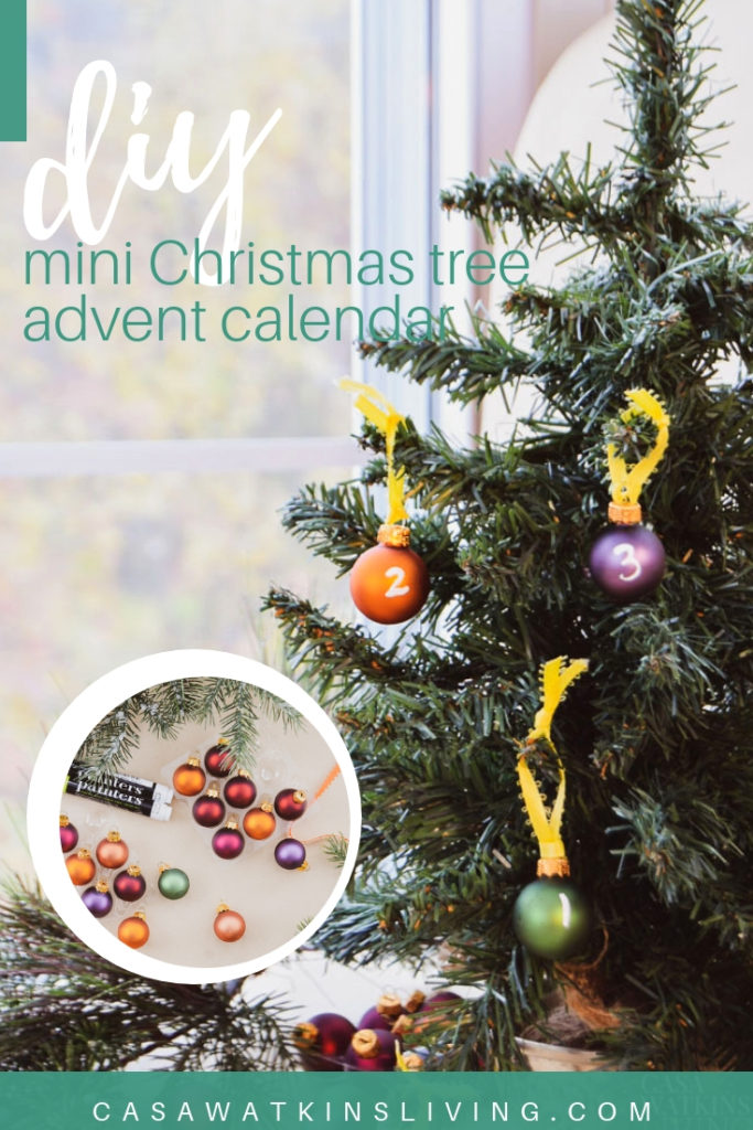 Mini Christmas Tree Advent Calendar - Casa Watkins Living
