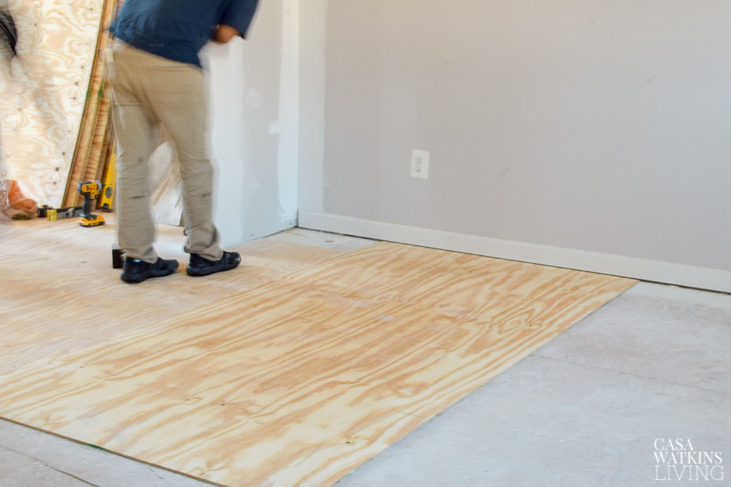 how-to-lay-plywood-flooring – Casa Watkins Living