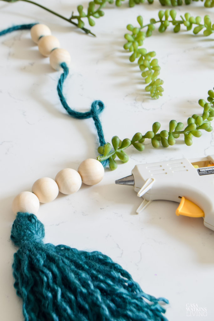 Spring Succulent Garland DIY - Casa Watkins Living