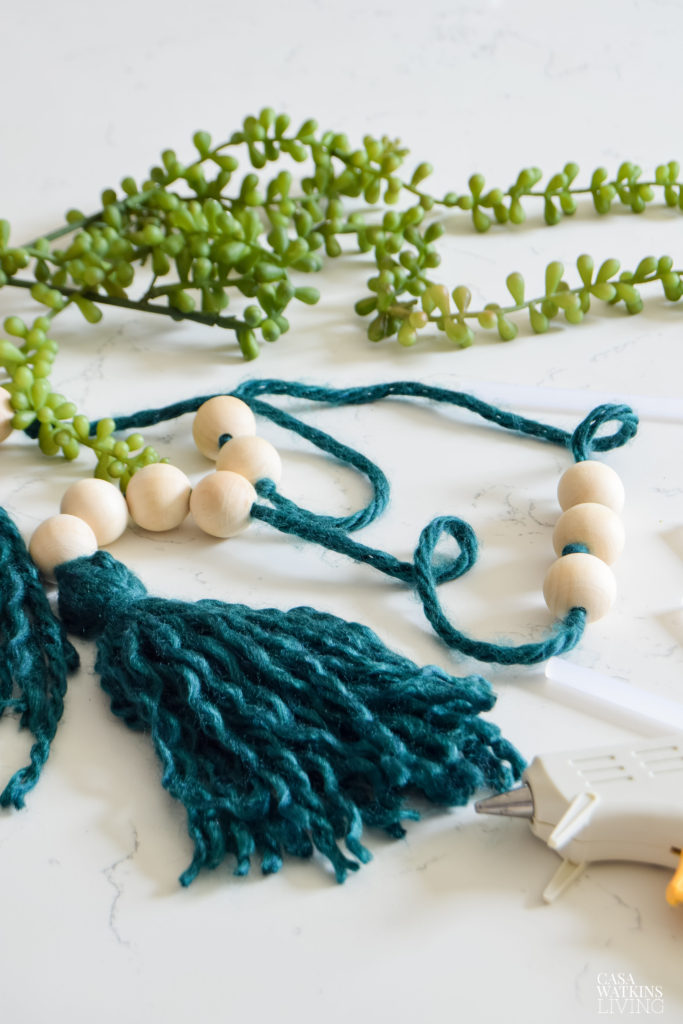 Spring Succulent Garland DIY - Casa Watkins Living
