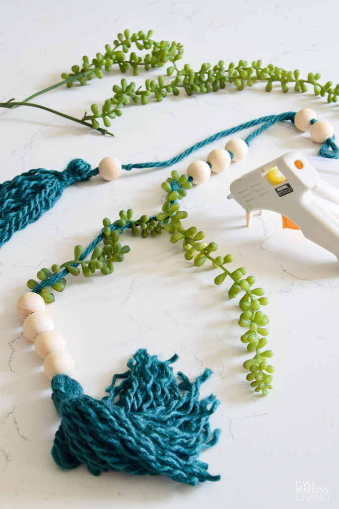 Spring Succulent Garland DIY - Casa Watkins Living