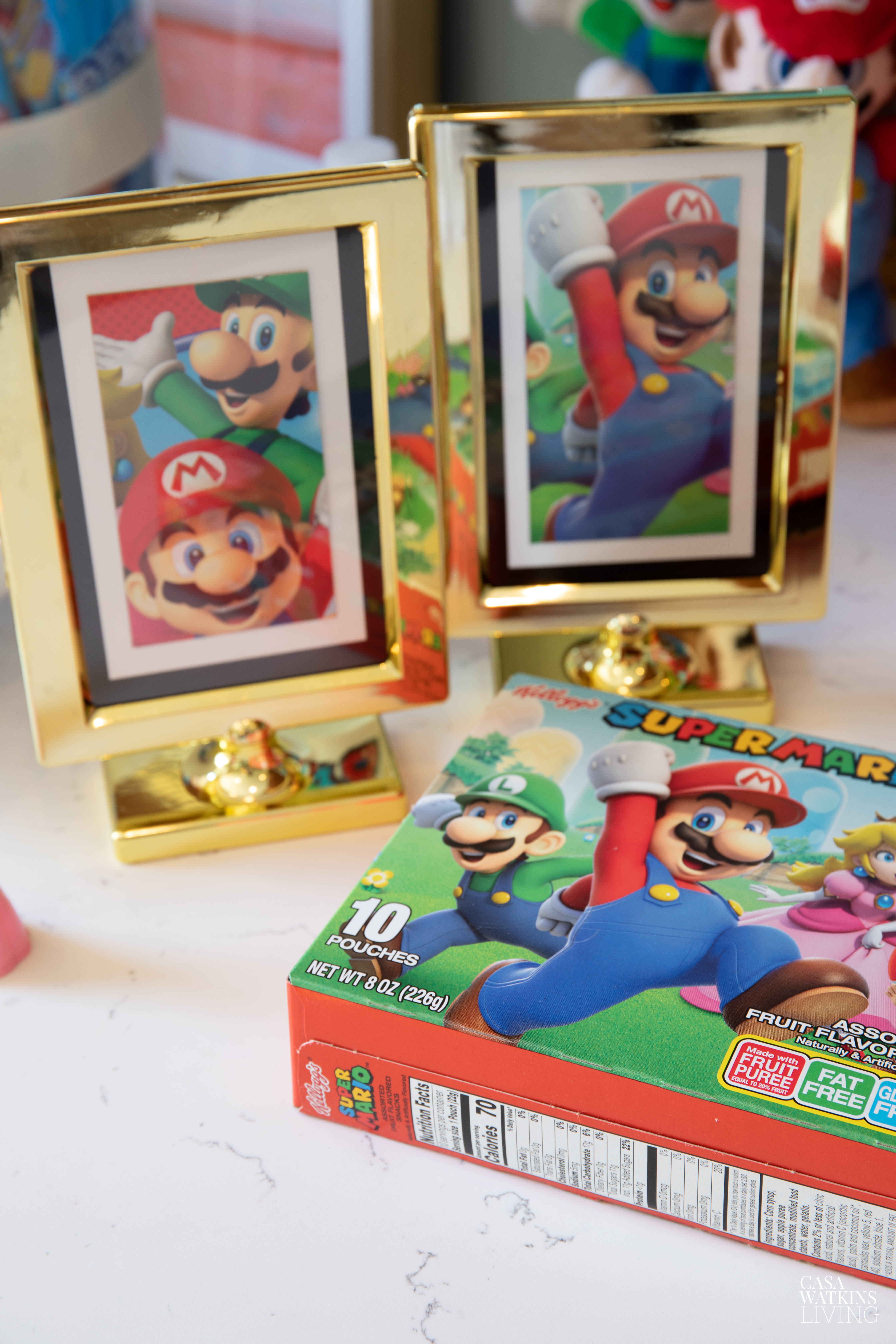 Homemade Super Mario Party Decorations