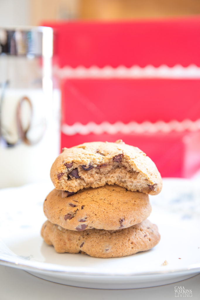 Fluffy Cinnamon Chocolate Chip Cookies - Casa Watkins Living
