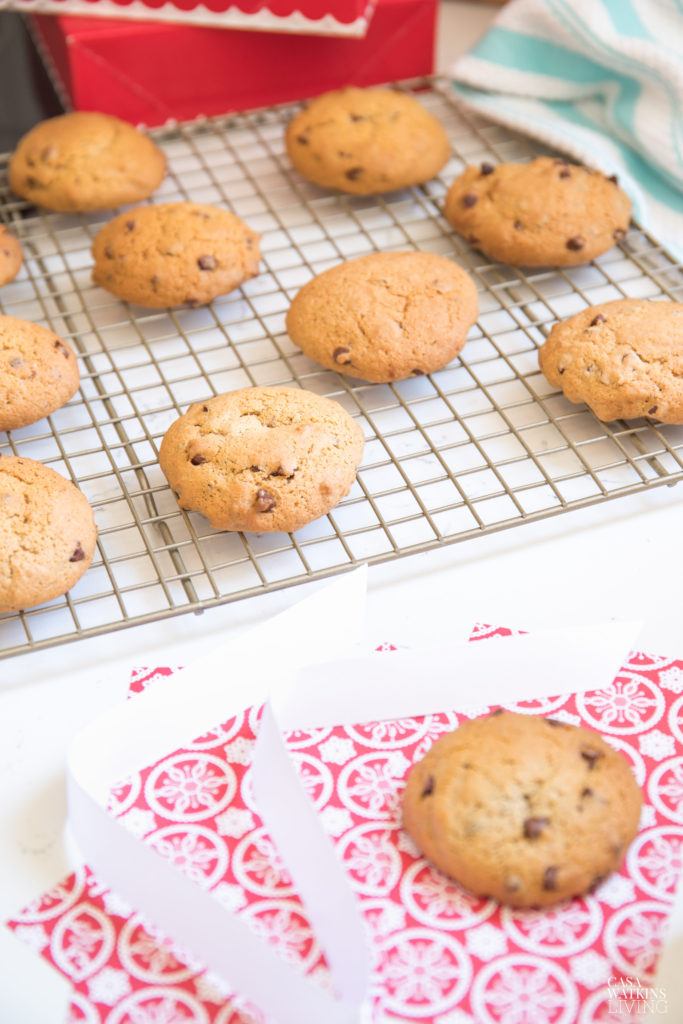 Fluffy Cinnamon Chocolate Chip Cookies - Casa Watkins Living